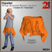Second Life Marketplace - Hipster Wrap Around Waist Jacket [2cute ...